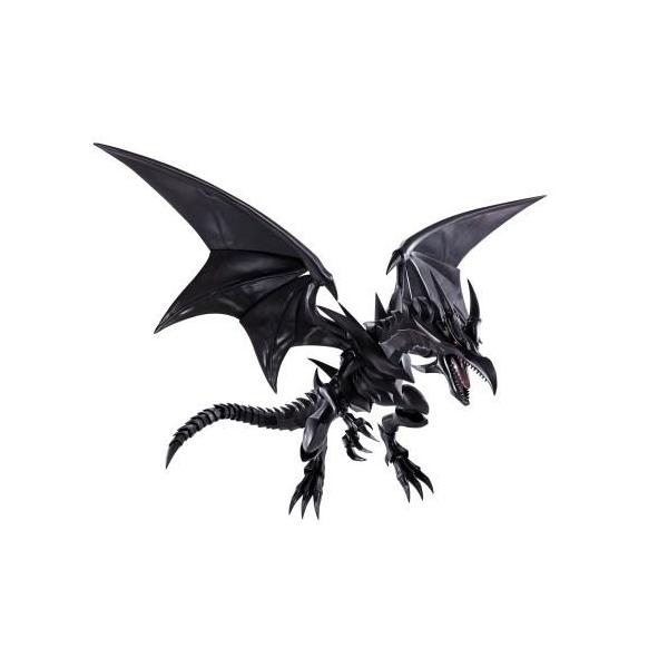 S.H.MonsterArts遊☆戯☆王デュエルモンスターシリーズ第二弾！「真紅眼の黒竜」が遂に召喚！！第二弾を飾るのは第一弾「青眼の白龍」と対を成すレジェンド級人気モンスター「真紅眼の黒竜」！圧倒的な可動に加え、黒炎弾のオプションパーツが...