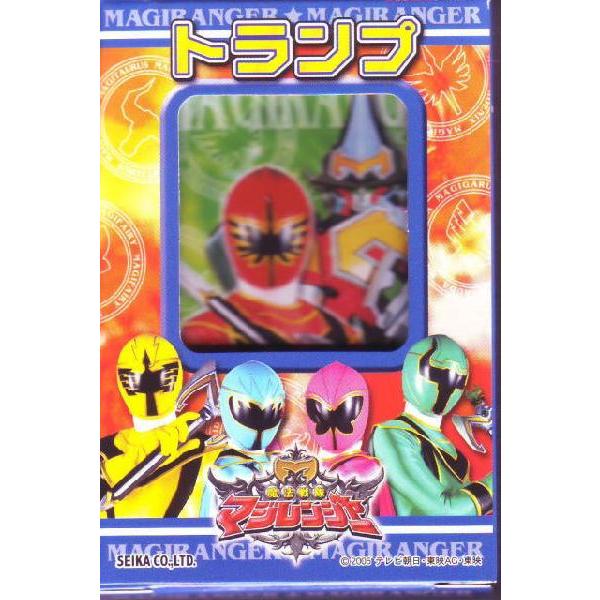 パーティゲームの定番。ハードケース（プラ製）付きのキャラクタートランプ（紙製）です。