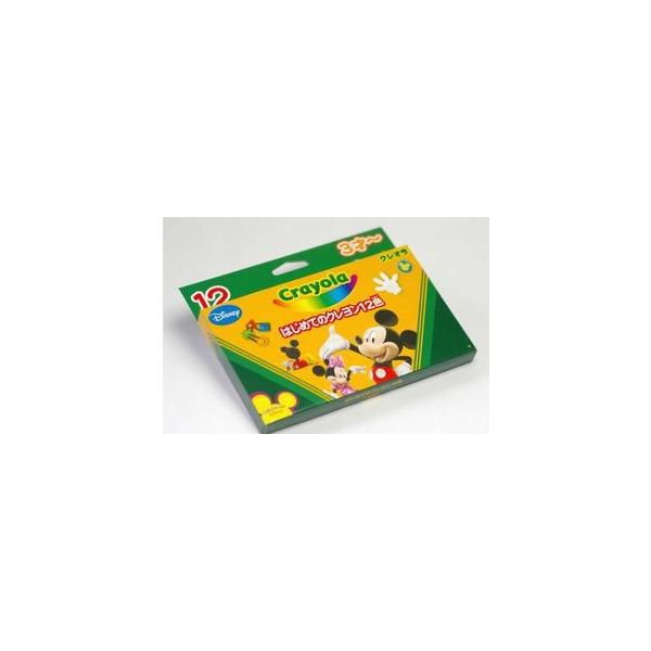 サンスター文具製品　ミッキーマウスのはじめてのクレヨン☆ Crayola（クレオラ）は100年以上の歴史あるクレヨン製品のパイオニアです。豊富な色彩と厳しい安全性基準をクリアした、アメリカでシェアNo.１のブランドです。クレヨンを始め、マー...