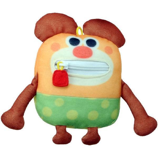 お口のチャックを開くたびに、笑ったりしゃべったりする新感覚ぬいぐるみ！★チャックの開け具合で音声が変わるから…チャック(ファスナー)の開け閉めを本能的にやりたくなる！★笑い声、居眠り、ドレミ…など楽しい音がでてくるので何度も繰り返したくなる...