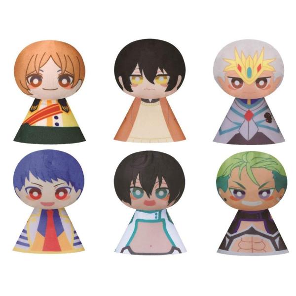 「こえだらいずドロップ」初のぬいぐるみマスコットシリーズが登場! てるゆびマスコットシリーズ第一弾はKING OF PRIS!指人形遊びが出来るてるてる坊主型のぬいぐるみマスコットです!【ラインナップ】大和アレクサンダー、香賀美タイガ、仁科...