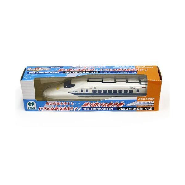 ※初期不良が有る可能性が有るため動作確認してから発送いたします。新幹線の旅をリアルなサウンドやアナウンスで再現します。後の台車を押す毎に音が変わります。電池：ボタン電池LR44-3個付き(テスト用)メーカー：イワヤ