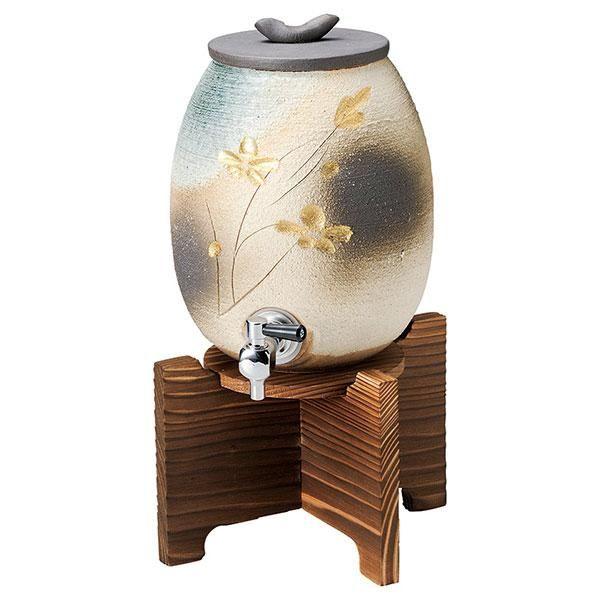 ●型番：29-264-019-me●サイズ（約）：21.5×16×35cm●容量（約）：2200cc●重量（約）：2400g●産地：日本製 信楽焼●素材：陶器●木台付※サイズは食器の厚みを含むサイズです。※サイズ・重量・容量・色味は多少の誤...