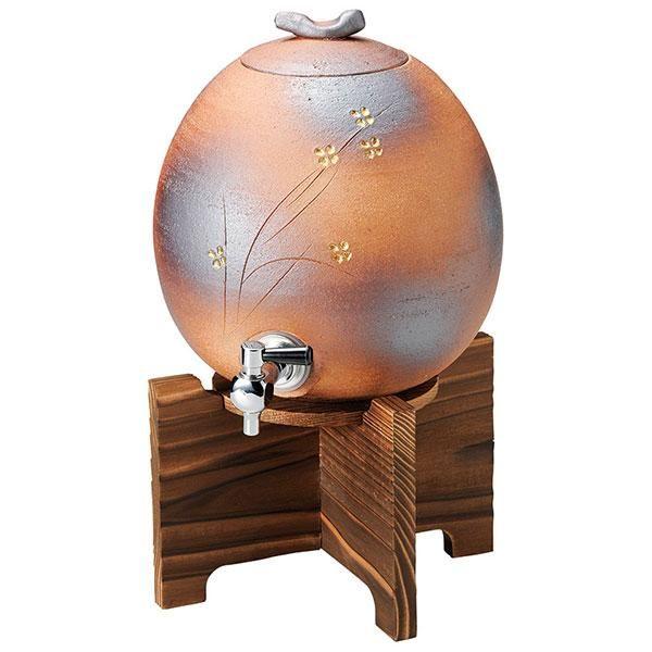 ●型番：29-264-039-me●サイズ（約）：23×19.5×34cm●容量（約）：3000cc●重量（約）：2350g●産地：日本製 信楽焼●素材：陶器●木台付※サイズは食器の厚みを含むサイズです。※サイズ・重量・容量・色味は多少の誤...