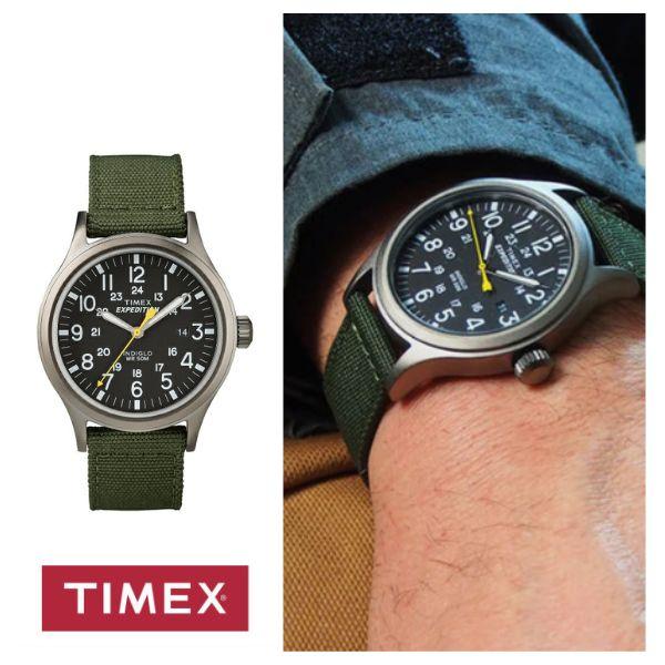 アナログ ナイロン NATO ベルト ユニセックス メンズ ミリタリー TIMEX 【T49961】 EXPEDITION SCOUT ...
