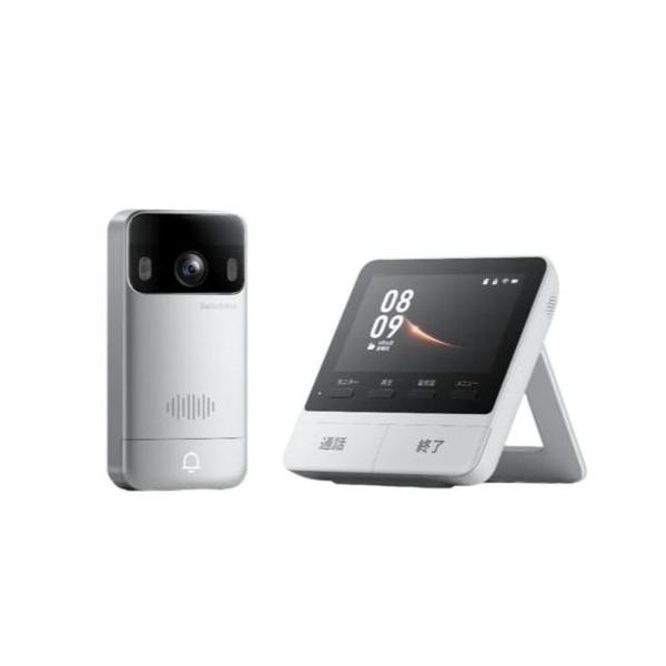 【発売日：2025年05月23日】配線工事不要、取り付け簡単■古いタイプのインターホンもたった5分でスマートドアホンに。■玄関子機は直接貼るだけ(ネジでの固定も可能)なので、賃貸物件にお住まいの方におすすめです。■家ならモニターで、外ならス...