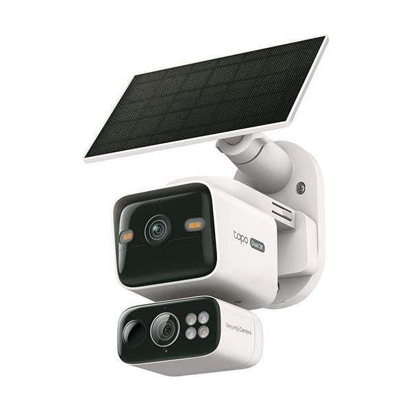 【発売日：2026年01月29日】■広範囲&amp;細部までカバー ソーラー給電デュアルレンズパンチルトセキュリティカメラキット■デュアルレンズで360°カバー 2K 300万画素の固定広角レンズとパンチルト望遠レンズを搭載しており、カメラ...