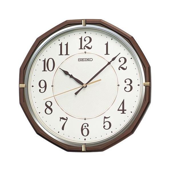 【発売日：2022年09月30日】■電波クロック■秒針が1秒ごとに刻むように動きます■光センサーにより一定以下の暗さになると12時の位置で自動的に秒針が止まります【返品不可商品】