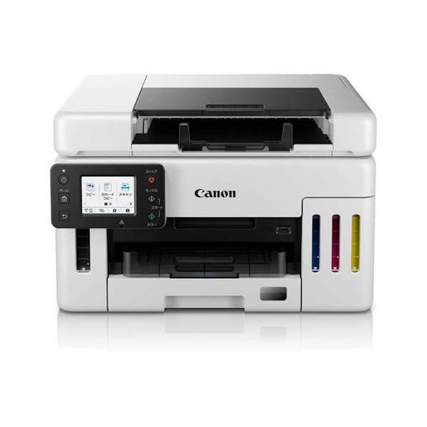 【発売日：2023年09月28日】■給紙、排紙に加えADFまで前面操作。カウンター下のキャビネットなどに設置できるので窓口業務に最適■特大容量インク「ギガタンク」モデルでランニングコストを低減。全色顔料インクでにじまずくっきりしたプリント■...