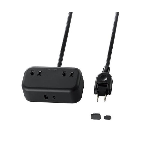 【発売日：2023年03月16日】■2つの差込口とそれぞれ1つのUSB Type-C(TM)(USB-C(TM))ポート、USB-Aポートを備えたUSBタップです■USBの最大出力は20Wで、別途充電器などを用意することなく、対応するスマー...