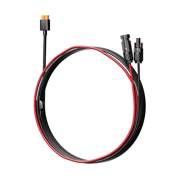 【発売日：2023年07月19日】■本製品はEcoFlow XT60変換ソーラー充電ケーブル(型番：EFMC4-XT60CBL3.5M)後継品です。■EcoFlow DELTA/RIVERシリーズポータブル電源をソーラーパネルに接続します。...