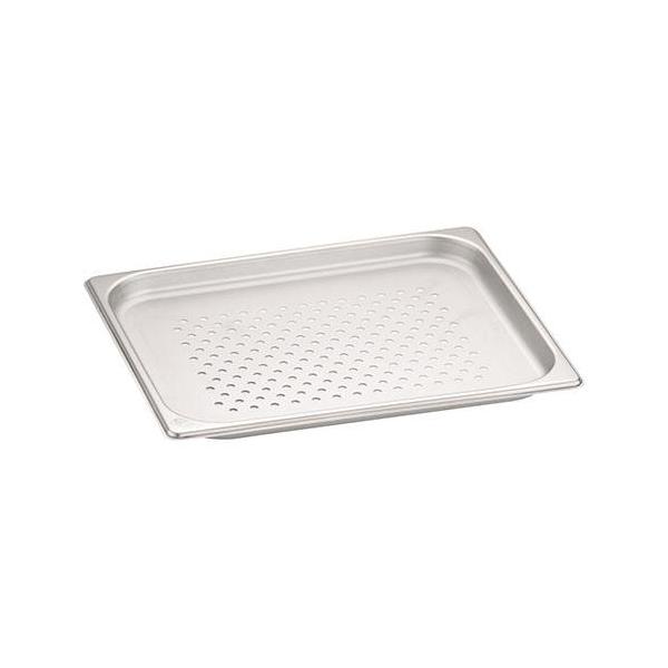 ■コンベクションはもちろん、色々な用途にご使用できます。■安心の板厚0.8mm仕様。■抜群の強度を持ち、調理中のねじれを防ぐのでスチームロスを減らし熱効率を高めます。■底面のみ穴明きです。【返品不可商品】
