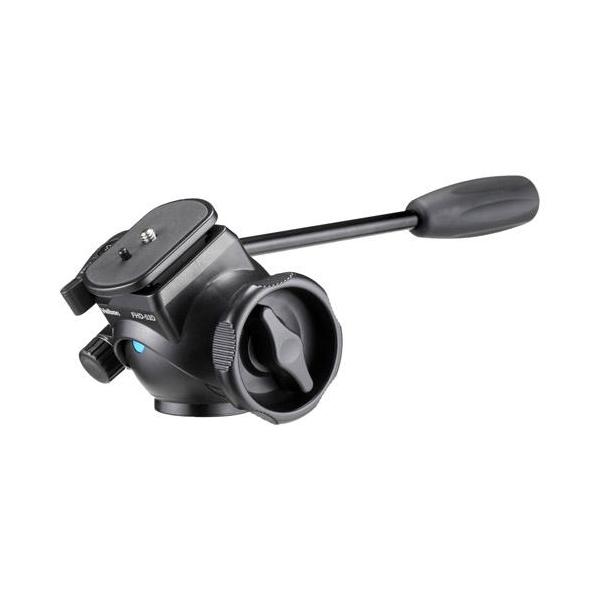 ■ビデオカメラや動画対応デジタル一眼レフにも適したオイルフリュード雲台■操作性を大幅に向上させ、大型ストッパーと滑らかな動きで、快適に動画撮影を楽しめます【返品不可商品】