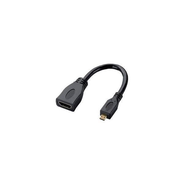 【発売日：2015年06月19日】■HDMI端子(タイプA)をHDMI-Micro端子(タイプD)に変換するHDMI変換ケーブルです。■HDMI-Micro端子(タイプD)を持つデジタルカメラなどをテレビに接続することができます。■サビなど...