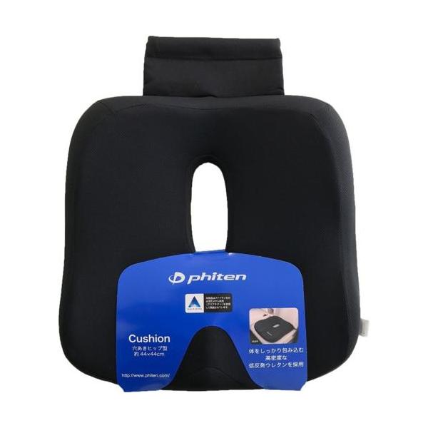 ■ファイテン社の水溶化メタル技術（アクアチタン）を用いた低反発穴あきクッション【返品不可商品】