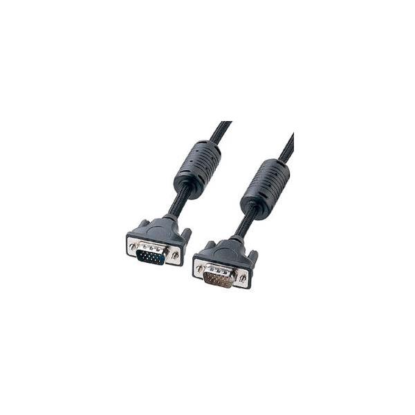 ■ミニD-sub15pinのディスプレイ端子を持つパソコンとディスプレイ・プロジェクタなどを、またそれらを切替器・分配器と接続するケーブルです。■ナイロンメッシュで強力被覆されているため断線に強く、椅子による負荷や、足による引っ張りからもケ...