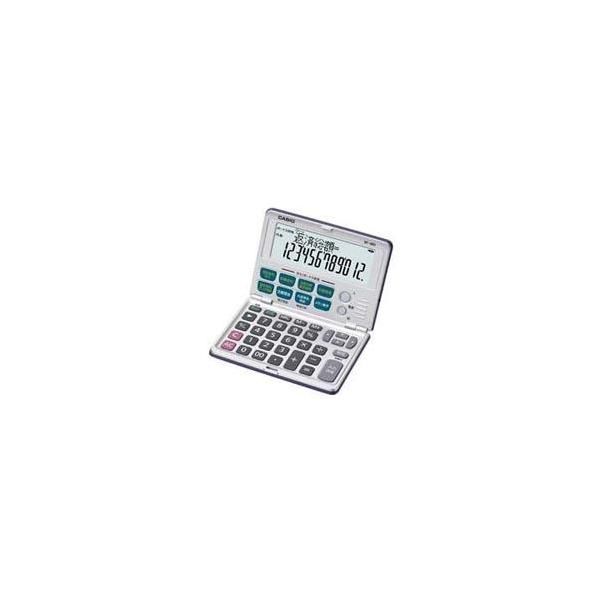 【発売日：2009年01月09日】■多彩な計算機能で簡単シミュレーション!金融計算電卓■漢字表示で見やすい大型液晶モデル■携帯に便利な折りたたみ手帳タイプ【返品不可商品】