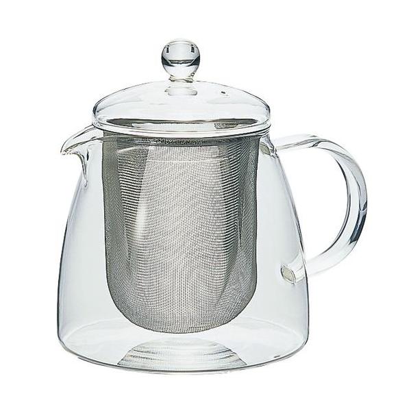 ■耐熱ガラス製なので熱湯でも安心してお使いいただけます ■茶こしを外せば電子レンジでの温め直しもできます ■実用容量700ml【返品不可商品】