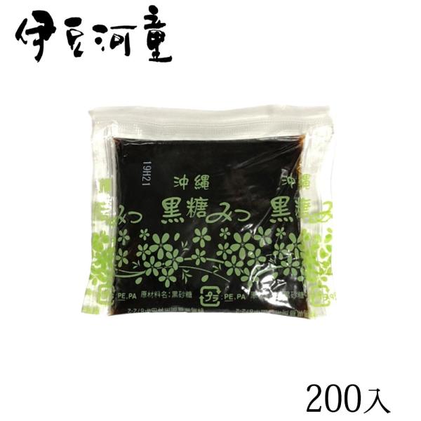 名称:黒蜜味:関西中心に好まれます。沖縄産黒糖100％の無添加黒蜜です。キレのある甘み、コクのある風味のある蜜です。無添加。内容量:25g/1袋×200原材料名：「原材料一覧表」でご確認ください。原産国:日本賞味期限:１年間保存方法:常温（...