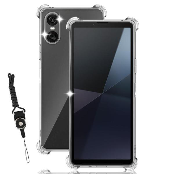 【Awubaige】For Xperia 10 VI 用の ケース クリア For エクスペリア10 VI 用の カバー TPU For SO-52E / SOG14 用の 保護ケース 耐摩 軽量 落下防止 黄変防止 柔らかい手触り 衝撃吸...