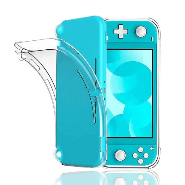 For Switch Lite 用の ケース カバー クリア ソフトTPU 透明 Switch Lite 保護カバー 耐衝撃 画面レンズ保護 薄型 軽量 スマホケース 黄変防止 柔らかい すり傷防止 指紋防止 耐久 耐水 携帯カバー Swi...