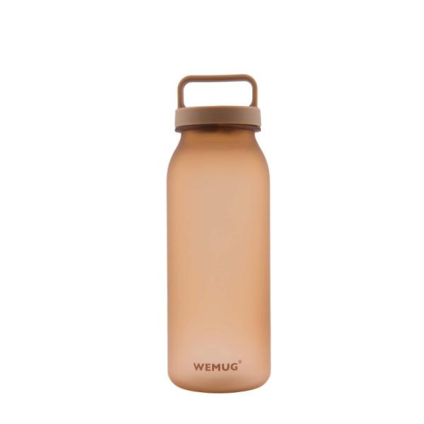 WEMUG ウォーターボトル 620ml (超軽量・パッキンレスで高密閉) スポーツボトル プラスチック 水筒 Handled サンドオシャレなデザインのポータブル(携帯)ボトル ブランドのWEMUG。アウトドアからオフィスまで、機能的であ...