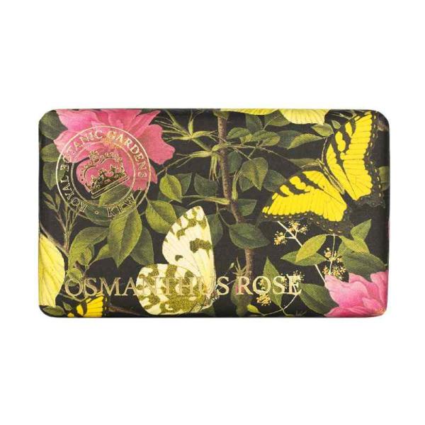English Soap Company イングリッシュソープカンパニー KEW GARDEN キューガーデン Luxury Shea Soaps シアソープ OSMANTHUS ROSE オスマンサスローズキュー・ガーデンに昔から貯蔵して...