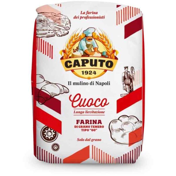 CAPUTO(カプート) サッコロッソ クオーコ 1kg 1袋原材料:小麦粉内容量:1kg原産国：イタリア厳選小麦使用、人工的な酵素や添加物を加えていません弾力のあるでんぷんとグルテンのある小麦粉伝統的なナポリピッツァ作りにも最適です-お知...