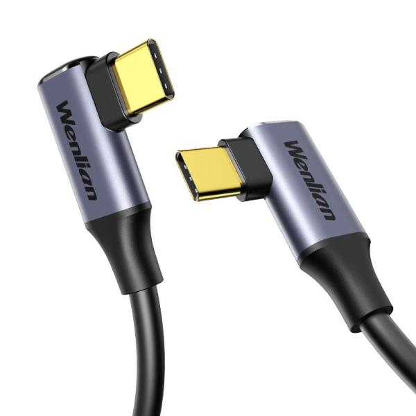USB C to C ケーブル USB 3.2 Gen2x2 20Gbps データ転送 &amp; 4K60Hz 映像出力PD100W 急速充電 type-C ケーブル グラフェン複合コア 高耐久設計 対応iPhone 17/16/15 シ...