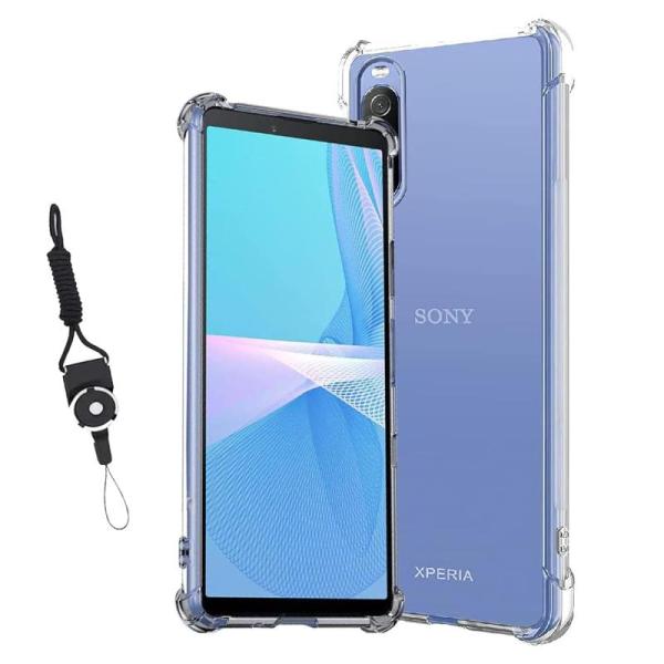【Awubaige】 FOR Xperia 10 III 用の ケース クリア ケース For エクスペリア 10 マークスリー 用の カバー TPU 保護ケース 耐摩 軽量 落下防止 黄変防止 柔らかい手触り 衝撃吸収 保護カバー背面 シ...