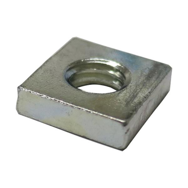 ●主に小ねじと組み合わせて使用します。●購入しやすい少量パックです。●干渉のある場所で使用すると廻り止め効果があります。＜仕様＞●HP　ユニクロ四角板ナット　M4●呼び径：M4●二面幅寸法(mm)：0●高さ(mm)：1.8●スチール：ユニク...