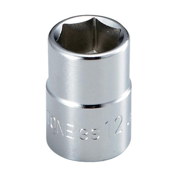 ●スタンダードタイプの対辺6角形状です。●差し込み後、トルクをかけてもナメにくくなっています。＜仕様＞●差込角(mm)：9.5●対辺寸法(mm)：9●全長(mm)：26●対辺形状：6角●対辺(mm)：9●構造用鋼＜製造国＞●日本