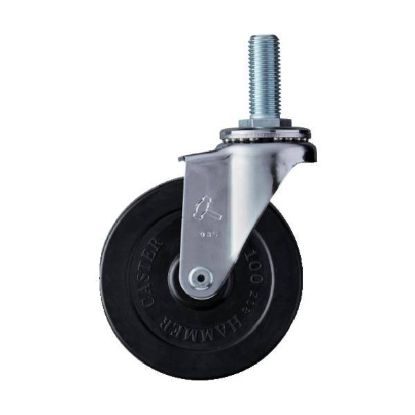 ●デザイン性と軽快さを要求される環境で幅広く使用されております。●RoHS適合品です。●事務機器や家具、屋内運搬車や軽量ラック等幅広く使用されています。●スパナ一本で取り付け出来るねじ込みタイプです。＜仕様＞●ねじ込み式●ロングねじタイプ●...