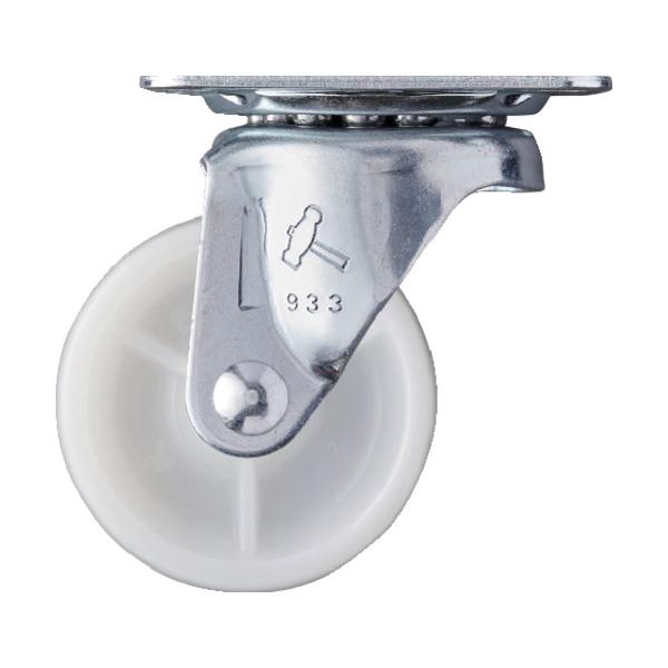 ●最も生産量が多く、様々な場所で使用されています。●RoHS適合品です。●屋内・外を問わずオールマイティーな軽量タイプです。＜仕様＞●プレート式●自在式●許容荷重(daN)：38●許容荷重(kgf)：38.76●車輪径D(mm)：50●車輪...