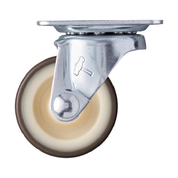 ●最も生産量が多く、様々な場所で使用されています。●RoHS適合品です。●屋内・外を問わずオールマイティーな軽量タイプです。＜仕様＞●プレート式●自在式●許容荷重(daN)：28●許容荷重(kgf)：28.56●車輪径D(mm)：38●車輪...