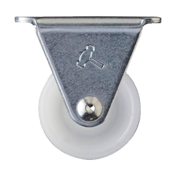 ●最も生産量が多く、様々な場所で使用されています。●RoHS適合品です。●屋内・外を問わずオールマイティーな軽量タイプです。＜仕様＞●プレート式●固定式●許容荷重(daN)：10●許容荷重(kgf)：10.2●車輪径D(mm)：25●車輪幅...