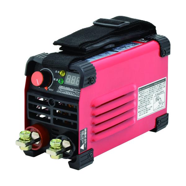 ●日動溶接機最小、最軽量のコンパクト溶接機です。●軽天作業や内装工事など出張作業に。●狭所での溶接作業に。＜仕様＞●電撃防止機能付●電源ケーブル：3m(ポッキンプラグ付)●推奨ブレーカー30A以上●溶接棒径(mm)：2.6●入力電圧(V)：...