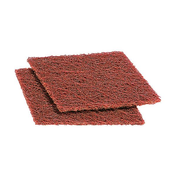 ●耐熱温度220℃のグリドルクリーニング用パッドです。●熱に強いグラスファイバー製なので営業時間中でも温度を下げずに作業ができます。●研ぎ汁が出ず、洗剤を使わないので作業後にすすぐ必要がありません。＜仕様＞●色：茶●縦(mm)：114●横(...