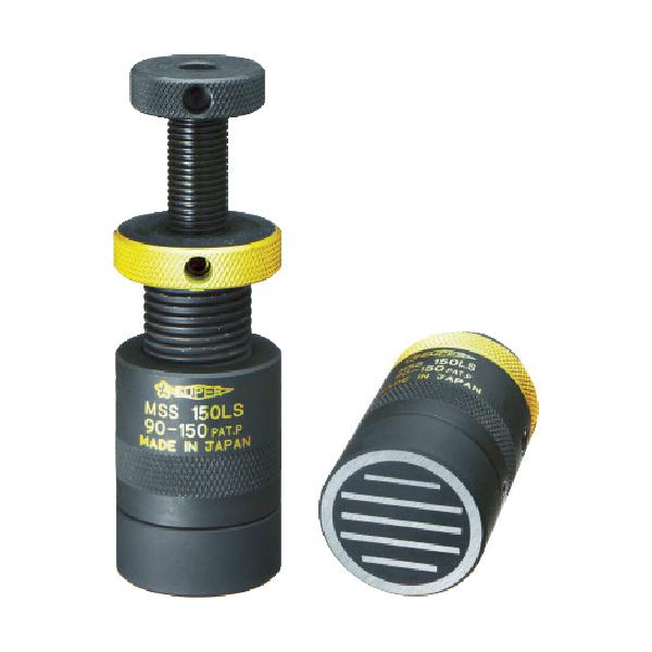 ●中間おねじを設けたことで、ロングストロークを実現しました。（当社比1.5〜2倍）●横方向に取付可能です。●荷重が掛かった状態でおねじを回すと位置がずれたり、ワークに傷がついたりする難点を中間おねじを回すことで解消しました。●中間おねじの調...