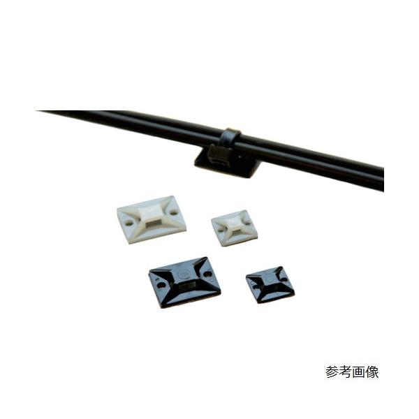 ●様々な被着体に確実に貼り付く超強力粘着テープを使用しており、アクリル、PP、塩ビ、各種ゴム材料への接着が可能です。●ネジ止め用穴付きです。●結束バンドを任意の場所の固定に。＜仕様＞●使用温度範囲：-30〜85℃●屋内用●材質：ナイロン66...