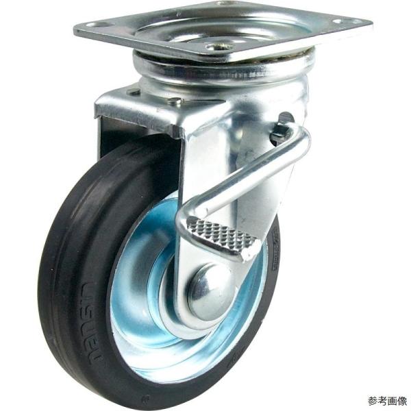 ●自在金具の旋回部はダブルボールレース構造になっていますので、限界領域の負荷荷重下においても安定した旋回性能を長時間維持します。●高反発弾性のゴム車輪は小さな力でスムーズに走行します。●産業用キャスターのJIS規格に準拠した中荷重用キャスタ...