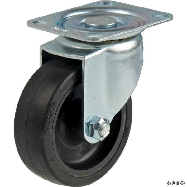 ●車輪径65mm〜150mmの自在金具は旋回部がダブルボールレース構造になっていますので、限界領域の負荷荷重下においても安定した旋回性能を長期間維持します。(TCM/KCMシリーズはシングルボールレース)●高反発弾性のゴム車輪は小さな力でス...