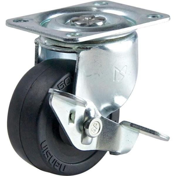 ●車輪径65mm〜150mmの自在金具は旋回部がダブルボールレース構造になっていますので、限界領域の負荷荷重下においても安定した旋回性能を長期間維持します。(TCM/KCMシリーズはシングルボールレース)●高反発弾性のゴム車輪は小さな力でス...