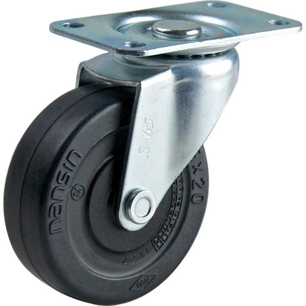 ●幅広いラインナップから用途に応じたキャスターをお選びいただけます。●あらゆる分野で調和するシンプルなデザインです。●家具、什器〜ワゴン、医療機器、重量のある各種機材まで取り付ける本体を選びません。●エラストマー車輪は落ち着きのあるグレーの...