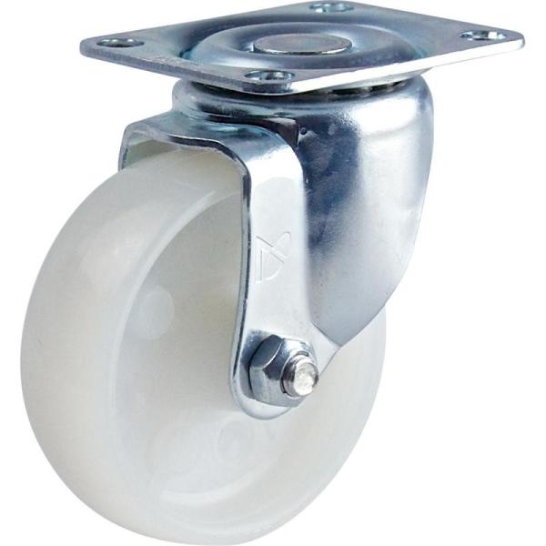 ●車輪径65mm〜150mmの自在金具は旋回部がダブルボールレース構造になっていますので、限界領域の負荷荷重下においても安定した旋回性能を長期間維持します。(TCM/KCMシリーズはシングルボールレース)●高反発弾性のゴム車輪は小さな力でス...