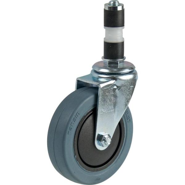 ●旋回部、車輪部のベアリングと弊社独自の高反発弾性車輪の採用により高い静寂性を実現しました。●旋回部にラジアルベアリングを採用する事により劇的にスムーズな旋回性を実現。●室内での使用を考慮し、床への走行跡(マーキング)が付きにくい車輪をライ...