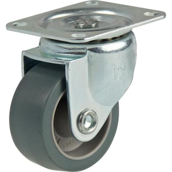 ●車輪径65mm〜150mmの自在金具は旋回部がダブルボールレース構造になっていますので、限界領域の負荷荷重下においても安定した旋回性能を長期間維持します。(TCM/KCMシリーズはシングルボールレース)●高反発弾性のゴム車輪は小さな力でス...