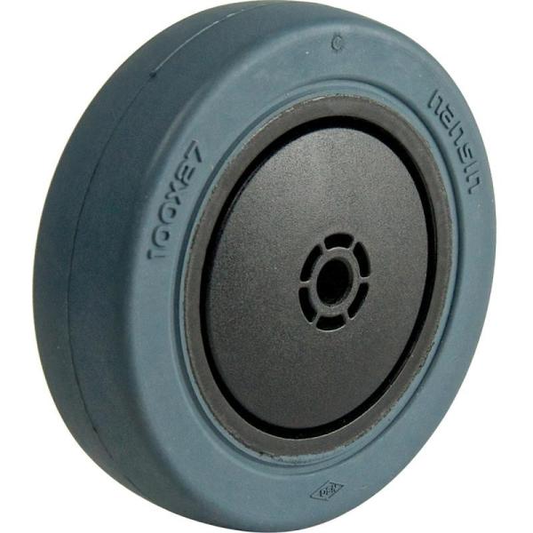 ●産業用キャスターの車輪です。●STC型はSKC型と取付高が同じですから併用できます。●ベアリング入り車輪＜仕様＞●車輪材質：ゴム・グレー●車輪径(mm)：100●車輪幅(mm)：27＜注意事項＞●車輪のみです。