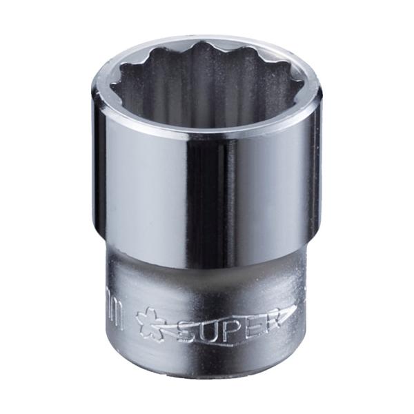 ●12角タイプのソケットです。●差込角9.5mmのソケットレンチです。●ソケットレンチ用ソケット駒＜仕様＞●差込角(mm)：9.5●対辺寸法(mm)：17●全長(mm)：30●対辺形状：12角●色：シルバー●対辺(mm)：17●クロムバナジ...