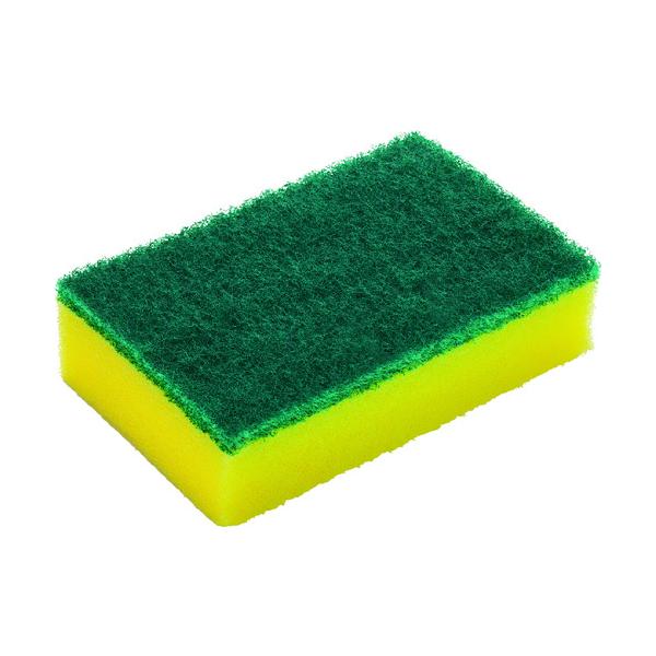 ●洗剤の含みが良いスポンジと、研磨材をコーティングした再生PET不織布で、ガンコな汚れも簡単に洗い落とせます。＜仕様＞●色：黄/緑●縦(mm)：115●横(mm)：75●厚さ(mm)：31●再生PET不織布(研磨粒子付)、ウレタンスポンジ＜...